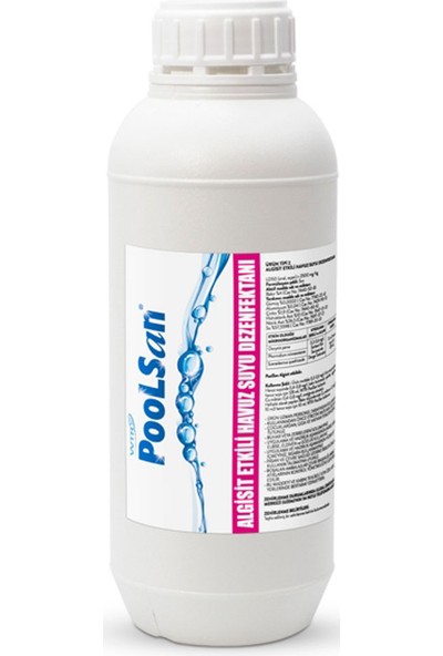 Wtr Yosun Önleyici - Havuz Suyu Dezenfektanı (1 Lt.) Wtr Yosun Önleyici - Havuz Suyu Dezenfektanı (1 Lt.)