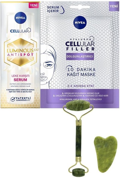 Nivea LUMINIOUS630 Leke Karşıtı Serum 30 ml - Masaj Seti Hediyeli Nivea LUMINIOUS630 Leke Karşıtı Serum 30 ml - Masaj Seti Hediyeli