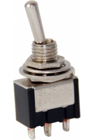 Elektronikport IC-139 Toggle Swıtch On-Off 3p (MTS-102) Elektronikport IC-139 Toggle Swıtch On-Off 3p (MTS-102)