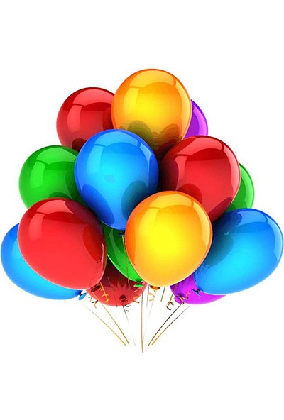 Vatan Bayrak Metalik Balon Karışık Renk 100'lü Vatan Bayrak Metalik Balon Karışık Renk 100'lü