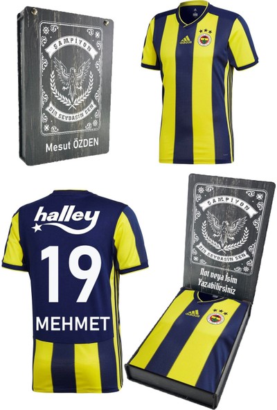 Fenerbahçe Orijinal Çubuklu Çocuk Forma Özel Tasarım Ahşap Kutulu Fenerbahçe Orijinal Çubuklu Çocuk Forma Özel Tasarım Ahşap Kutulu