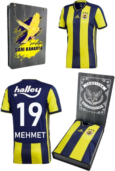 Fenerbahçe Orijinal Çubuklu Çocuk Forma Sarı Kanarya Özel Tasarım Ahşap Kutulu Fenerbahçe Orijinal Çubuklu Çocuk Forma Sarı Kanarya Özel Tasarım Ahşap Kutulu