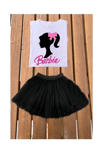 Bba New Trend,siyah Tütü Etek,barbie Kostüm,barbie Doğum Günü Kostüm
