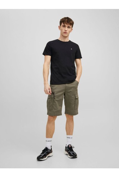 Jack & Jones Jack&jones 12205072 Erkek Kargo Sort - Haki