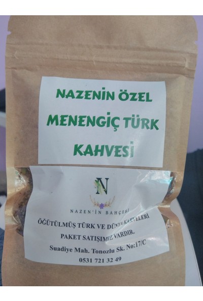 Nazenin Bahçesi Menengiç Türk Kahvesi 100 gr Nazenin Bahçesi Menengiç Türk Kahvesi 100 gr