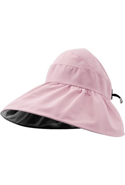Kadın Şapkası Boş Üst Yaz Şapkası Güneşlik Şapkası Açık Hava Şapkası(Yurt Dışından)