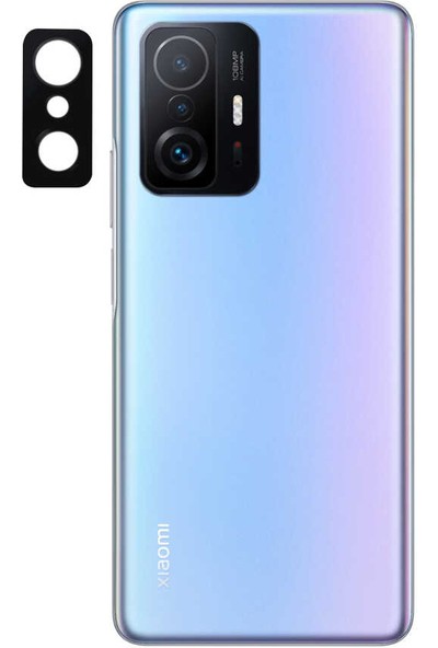 Xiaomi Mi 11T Pro 5g 3D Kamera Koruyucu Cam