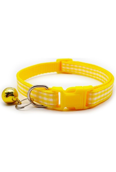 Specific Yetişkin Kedi Boyun Tasması Kare Desenli Çıngıraklı Boyun Çevresi 18-32 cm Specific Yetişkin Kedi Boyun Tasması Kare Desenli Çıngıraklı Boyun Çevresi 18-32 cm