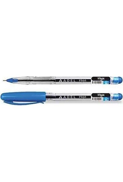 Adel 2210130101000 Vega Tükenmez Mavi, 50'li
