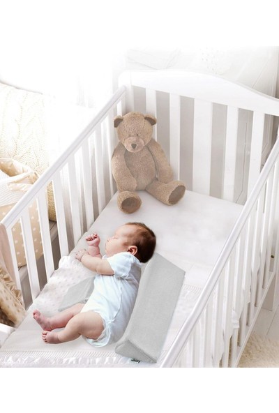Babyjem Bebek Güvenli Uyku Yastığı 014 Gri