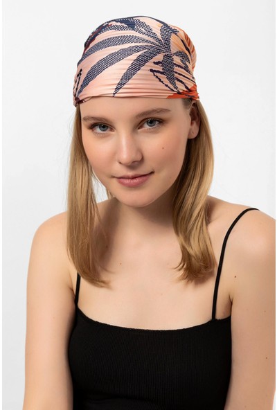 Saria Moda Desenli Piliseli Fular Bandana Saria Moda Desenli Piliseli Fular Bandana