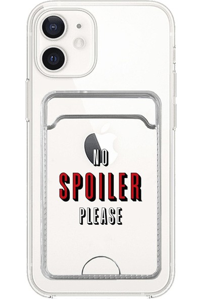 Bilişim Aksesuar Apple iPhone 11 Kılıf Şeffaf Kartlıklı No Spoiler Desenli Silikon Kapak Kılıf Bilişim Aksesuar Apple iPhone 11 Kılıf Şeffaf Kartlıklı No Spoiler Desenli Silikon Kapak Kılıf