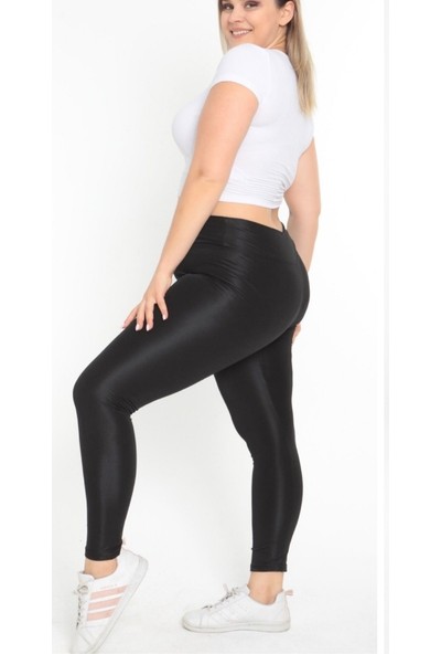 Tigers Kadın Büyük Beden Geniş Kemert Oparlayıcı Tayt