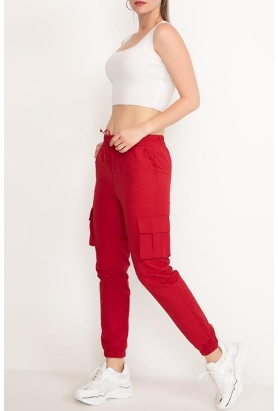 Mila Giyim Kargo Cep Pantolon Bordro