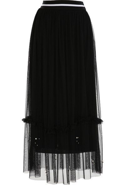 First Angels Kadın Etek Inci Detaylı