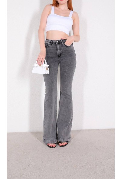 Flare Pantolon Jeans