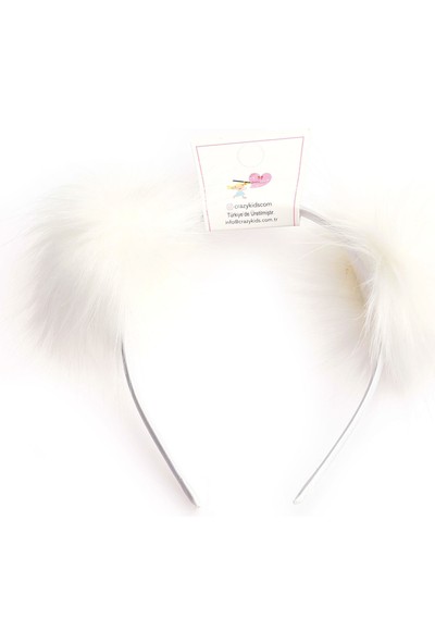 Crazy Kids Büyük Ponponlu Taç