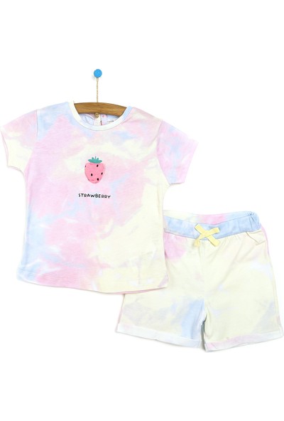 Tuffy Batik Kız Tshirt-Şort Takım