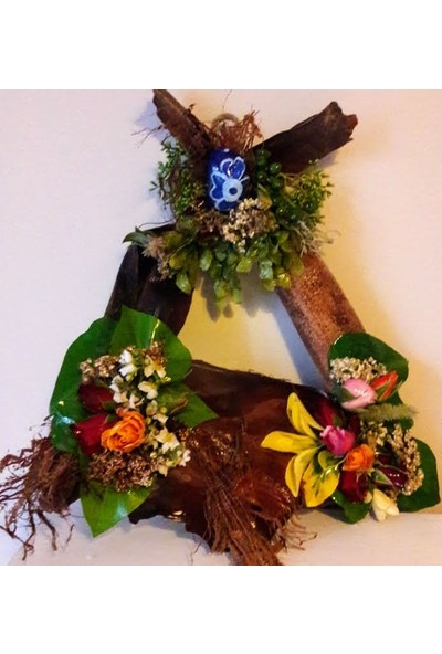 Ceyyiz Çiçekli El Yapımı Kapı Süsü Ceyyiz Çiçekli El Yapımı Kapı Süsü