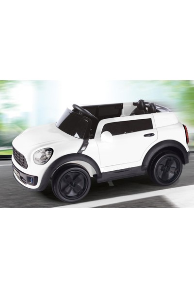 Baby Door Ride On 12V Akülü Araba Minni Cooper Rideon 8192 Beyaz Baby Door Ride On 12V Akülü Araba Minni Cooper Rideon 8192 Beyaz