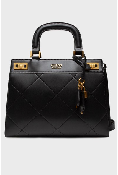 Guess Katey Kapitoneli Çıkarılabilir Askılı El Çanta Bayan Çanta HWQA7870280 Bla
