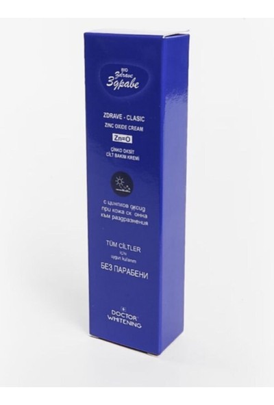 Zdrave Sivilce ve Akne Çinko Oksit Cilt Bakım Kremi 45ML Zdrave Sivilce ve Akne Çinko Oksit Cilt Bakım Kremi 45ML