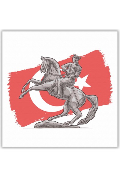 Evren Art Factory Atatürk 12 Kanvas Tablo