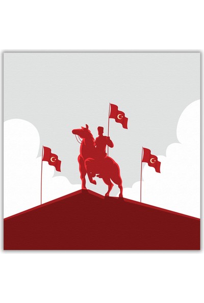 Evren Art Factory Atatürk 14 Kanvas Tablo