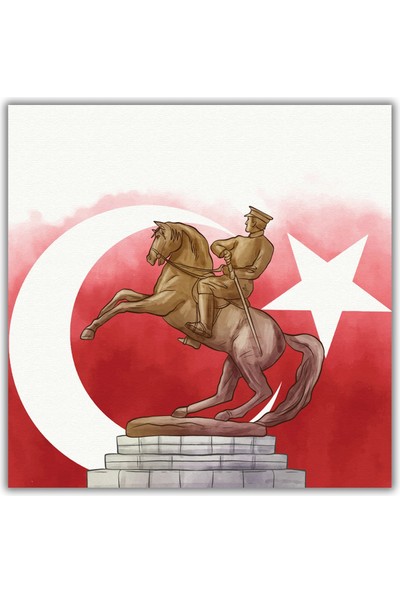 Atatürk 17 Kanvas Tablo