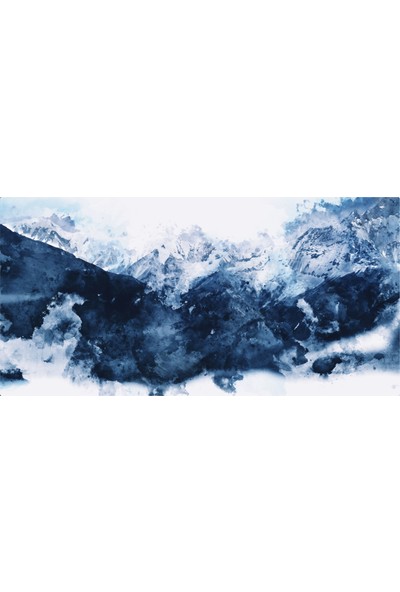 DCCA407 - Karlı Dağlar Panoramik Kanvas Tablo DCCA407 - Karlı Dağlar Panoramik Kanvas Tablo