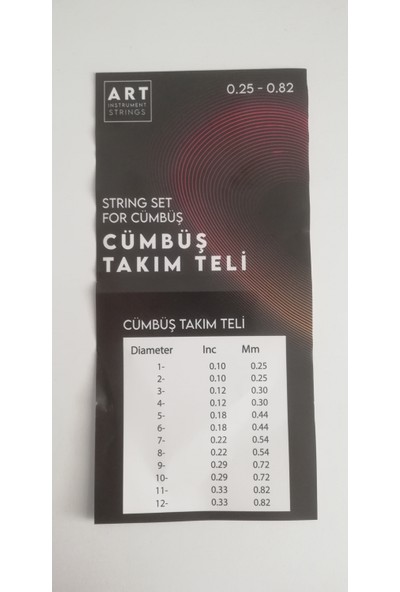 Cümbüş Artprofesyonel Takım Teli