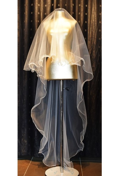 Paris in Paris Gelin Duvağı 2 Katlı Uzun Katı 170 cm Kısa Katı 60 cm Gelinlik ve Nikah Duvağı Kırık Beyaz Taraklı Paris in Paris Gelin Duvağı 2 Katlı Uzun Katı 170 cm Kısa Katı 60 cm Gelinlik ve Nikah Duvağı Kırık Beyaz Taraklı