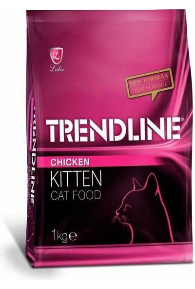 Trendline Kitten Tavuklu Yavru Kedi Maması 1 kg Trendline Kitten Tavuklu Yavru Kedi Maması 1 kg