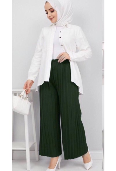 Moda Seraç Piliseli Pantolon Moda Seraç Piliseli Pantolon