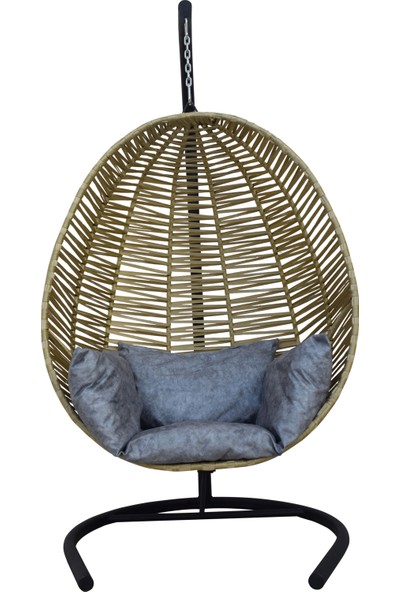 Tekli Bahçe&balkon Salıncağı Makrome Örgü