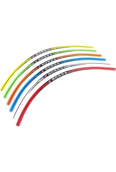 Motosiklet Jant Şeridi Honda Mavi
