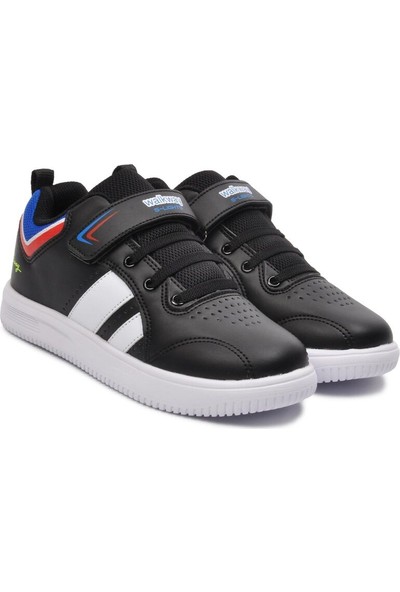 Pabucmarketi Siyah-Saks Çocuk Spor Ayakkabı