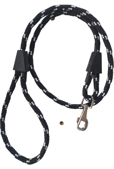 Özel Yapım Orta-Büyük Irk Köpek Gezdirme Kayışı (Fitili) 120*1.4 Cm- Sağlam Kanca (60 kg Kadar )