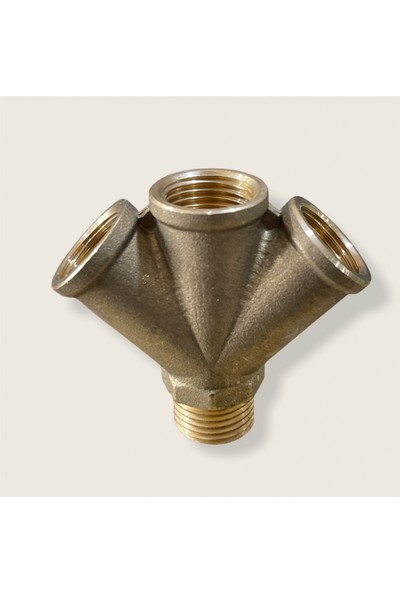 Efk Hırdavat Sarı Piriniç 3 Çıkışlı Dağıtım Elemanı 1/2