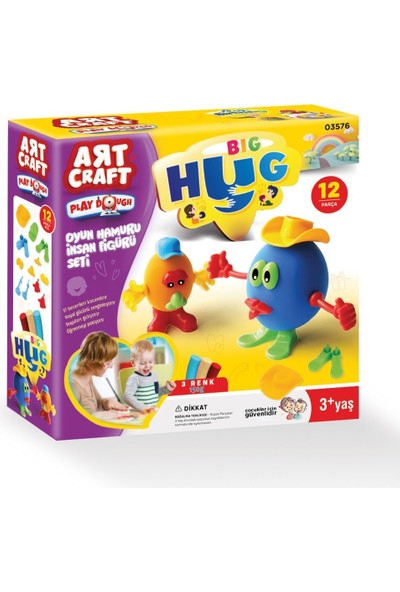 Kobal Business 03576 Dede, Insan Figürü Seti Oyun Hamuru 150 gr / +3 Yaş