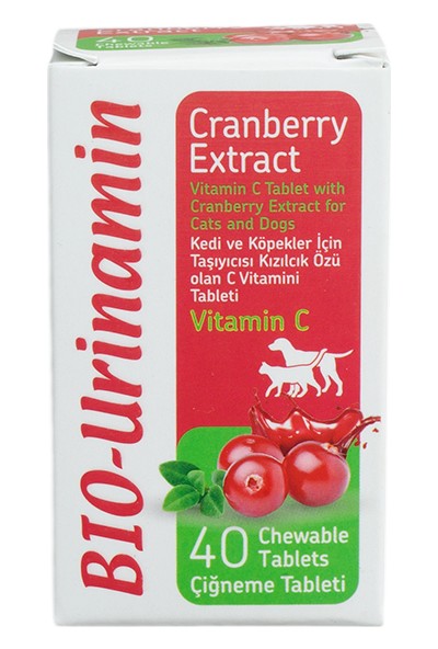 Kobal Business Bio Urinamin Kedi-Köpek Vitamin Tabl 40 Tablet