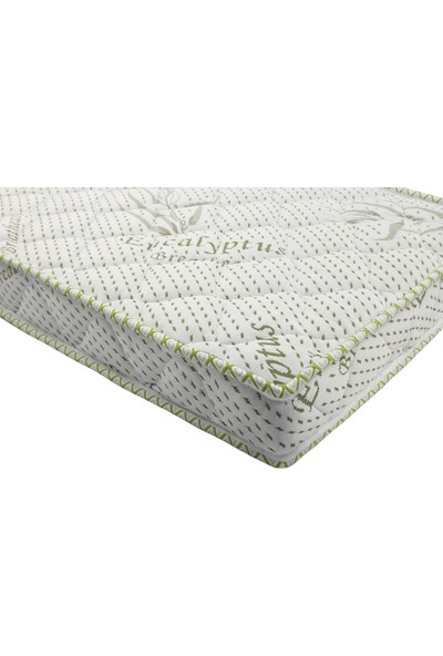 Mega Life 50X85X10 Okaliptüs Kumaş Pamuklu Ultra Ortopedik Sünger Bebek Yatağı
