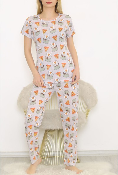 Combinkazak Baskılı Pijama Takımı Combinkazak Baskılı Pijama Takımı