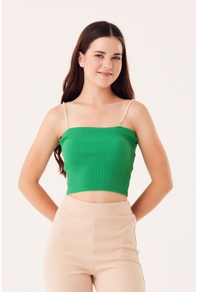 Inci Askılı Fitilli Büstiyer Inci Askılı Fitilli Büstiyer