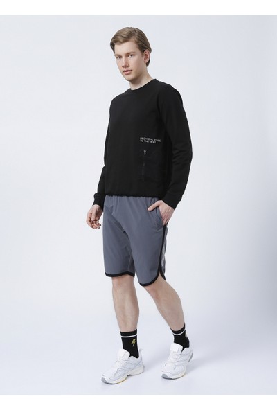 Limon Sweat Şort, 2xl, Antrasit