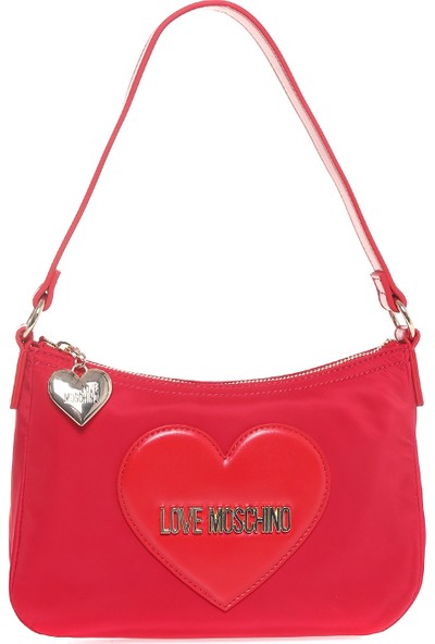 Love Moschino Omuz Ça, Standart, Kırmızı