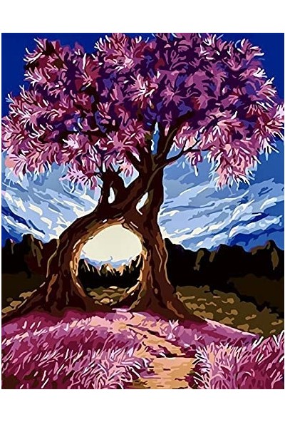 Hobi Tedarik Ağaçların Aşkı Çerçevesiz 60X75 Sayılarla Boyama Hobi Seti Hobi Tedarik Ağaçların Aşkı Çerçevesiz 60X75 Sayılarla Boyama Hobi Seti