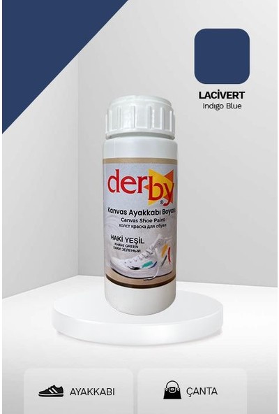 Derby Kanvas - Bez / Kumaş Ayakkabı Boyası 100 ml - Kartela Renkleri Derby Kanvas - Bez / Kumaş Ayakkabı Boyası 100 ml - Kartela Renkleri