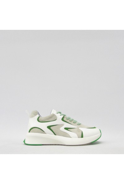 Kanuga SMS68129 Buz- Su Yeşili Kadın Yüksek Tabansneakers