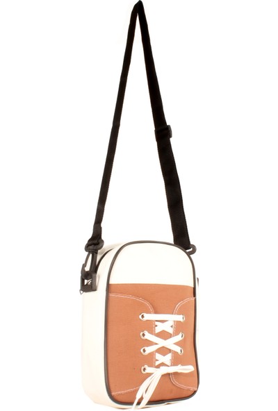 Luwwe Bag's Kadın Bağcık Detaylı Converse Tarz Ayakkabı Model Çapraz ve Omuz Çanta (20628)